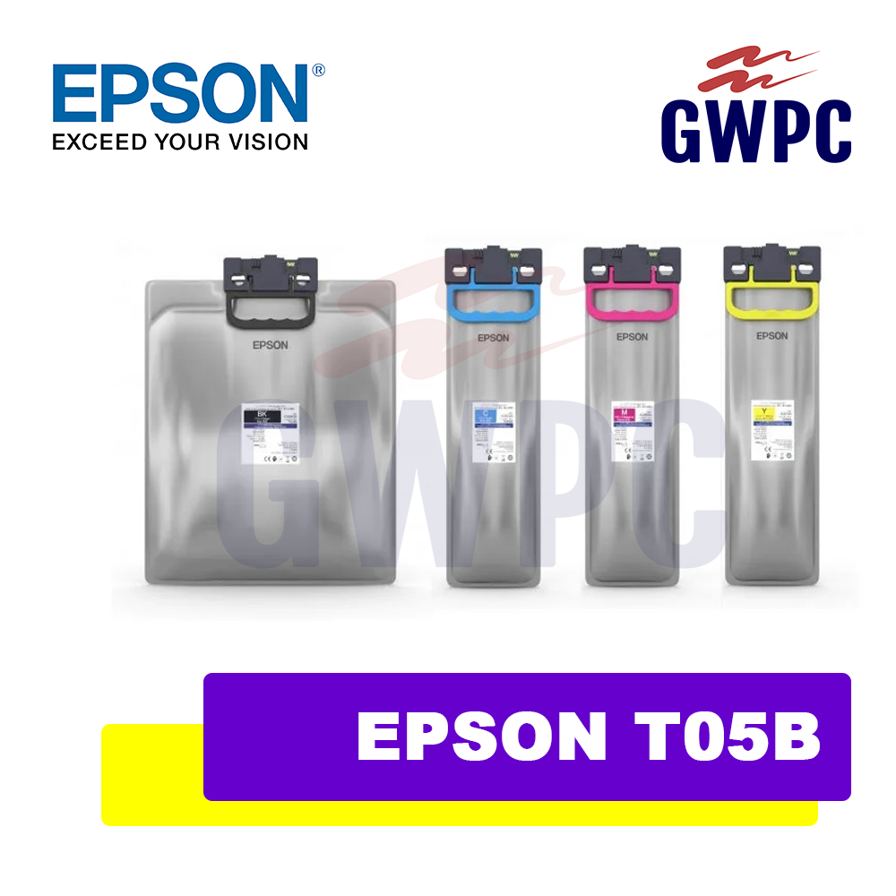 Epson T05B High Capactiy Original Ink Pack for WF C878R C879R | Shopee ...
