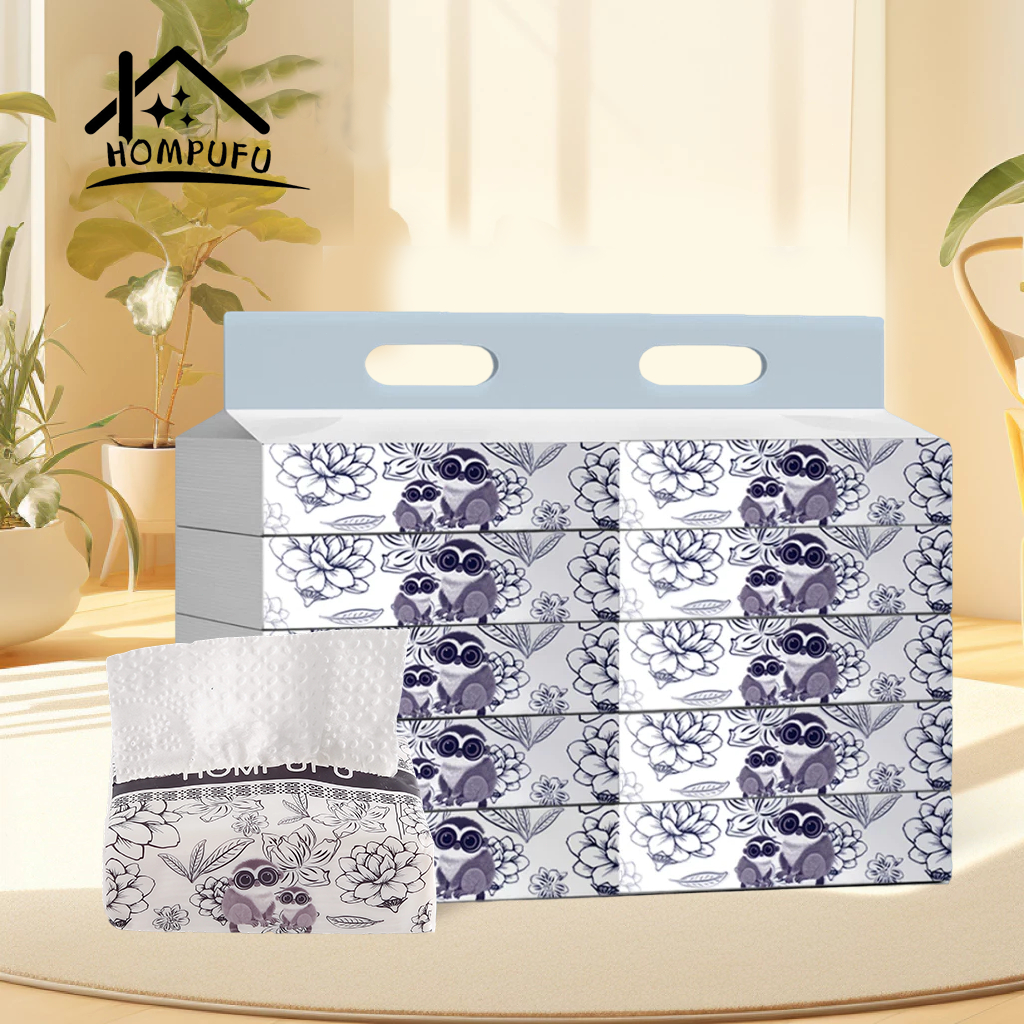 Golden Monkey Tissue Super Thick 300 Sheets Per Pack Soft Facial Tisu ...