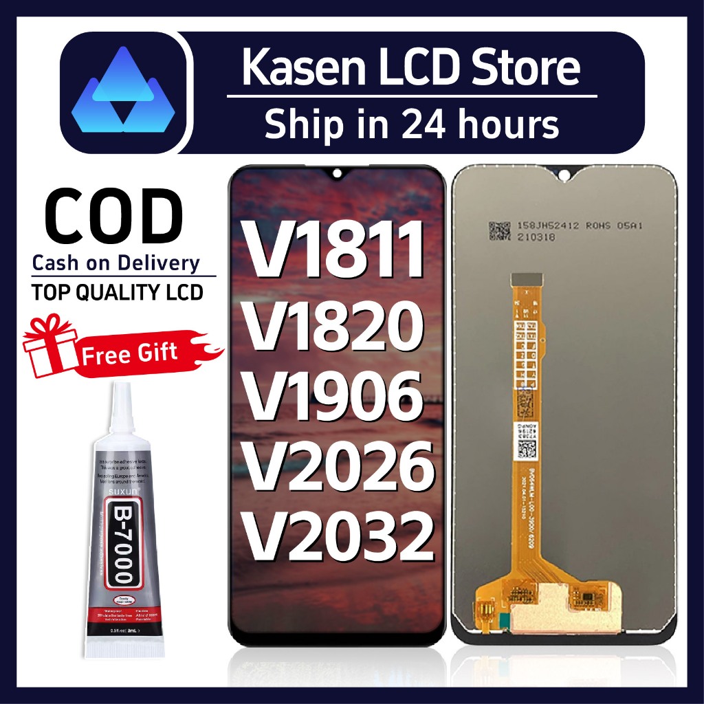 【Top Quality】LCD For VIVO 1811 /1820 /1901 /1902 /1904 /1906 /V2026 ...