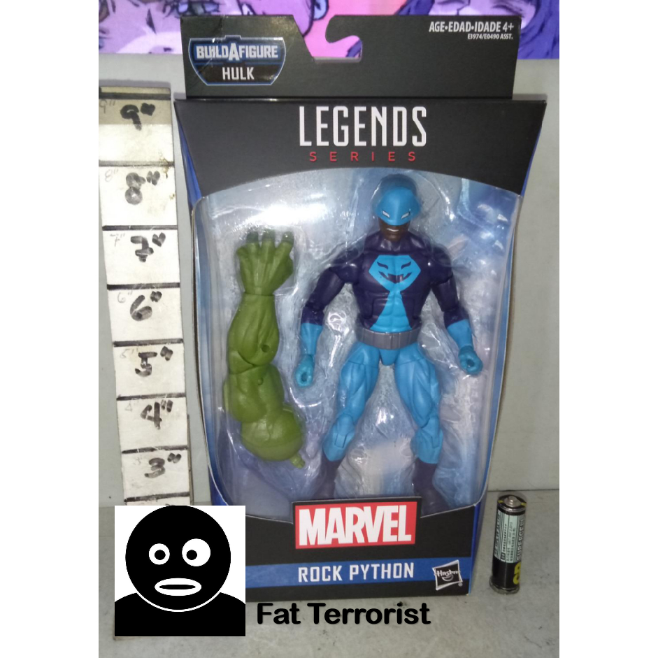FT ML Marvel Legends Rock Python MISB 1:12 6" | Shopee Philippines