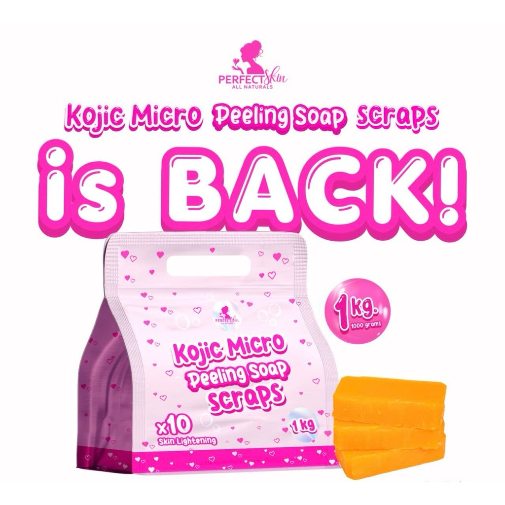 Perfect Skin KOJIC MICRO PEELING SOAP SCRAPS (1 kilo) | Shopee Philippines