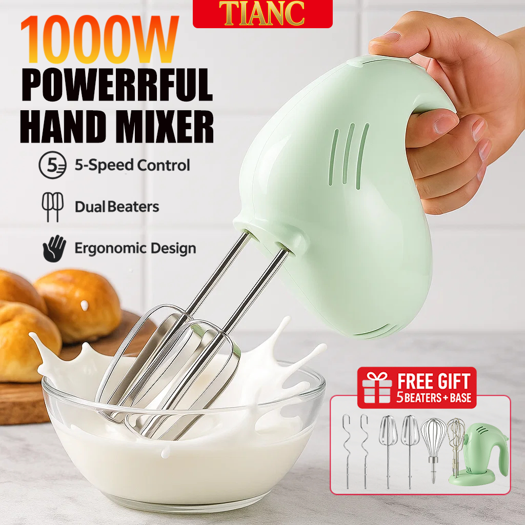 Electric Hand Mixer electric mixer For Baking Egg Beater Home Kitchen ...