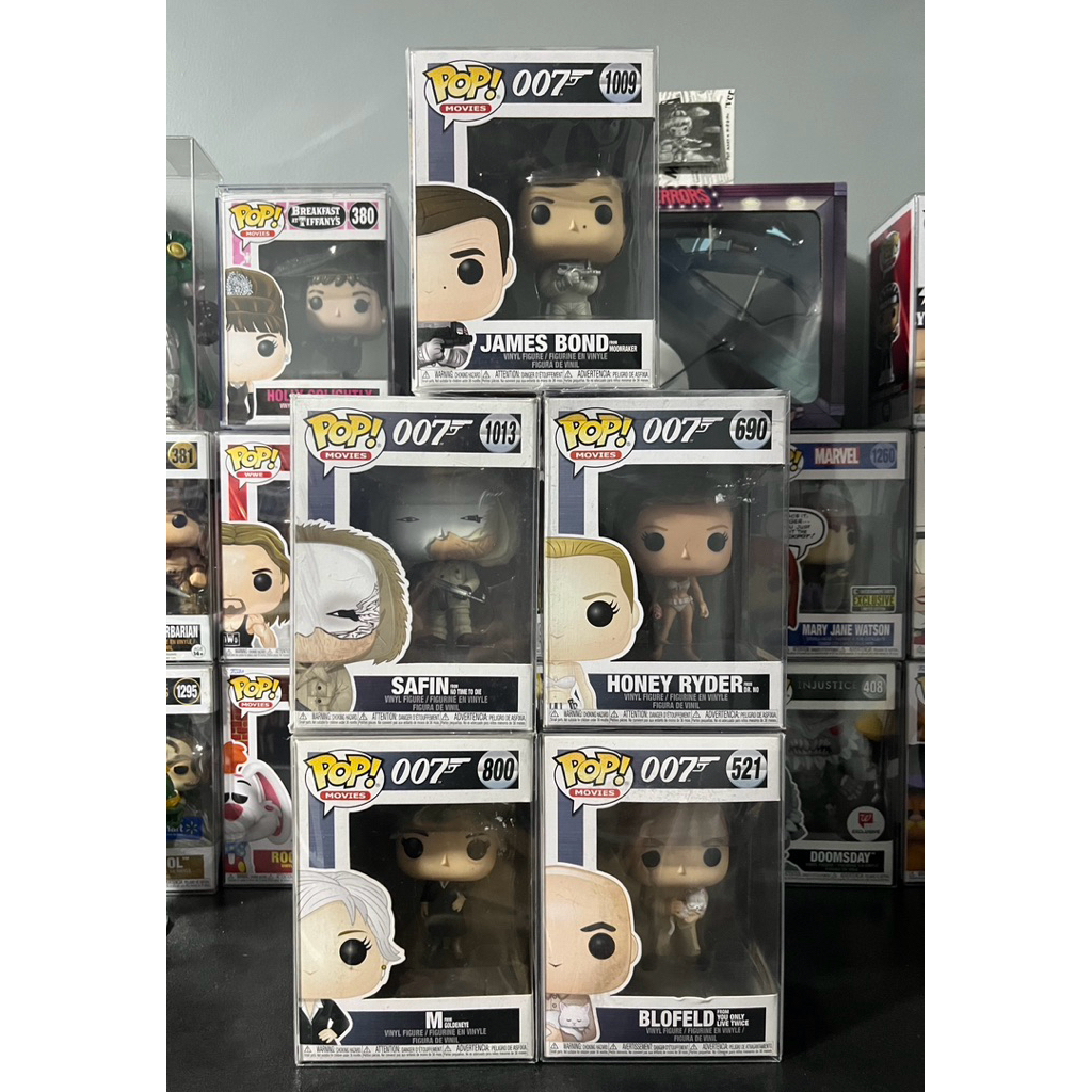 Funko Pop Movies James Bond 007 Set | Shopee Philippines
