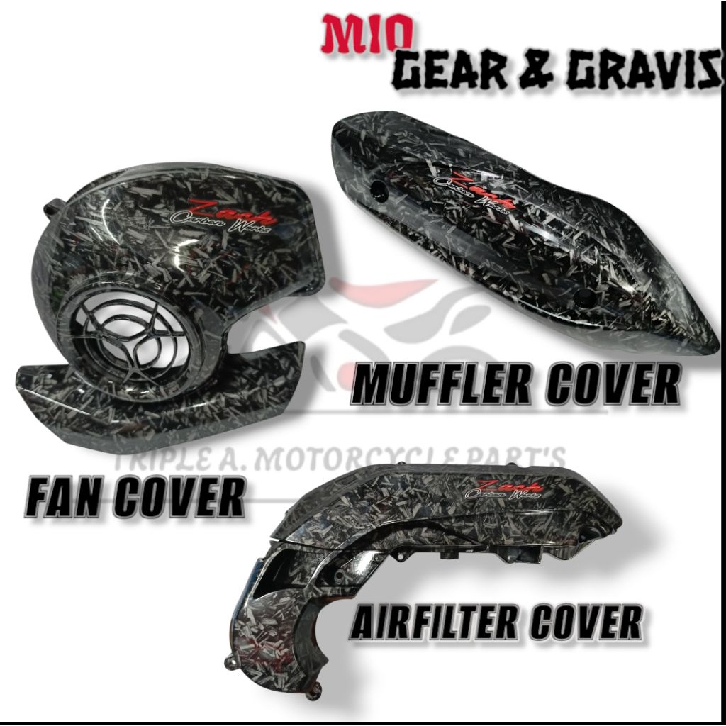 FORGE CARBON YAMAHA MIO GEAR & GRAVIS | Shopee Philippines