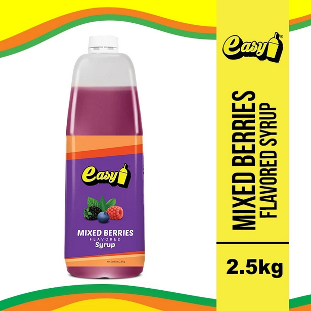 Easy Brand - Mixed Berries Syrup 2.5Kg | Shopee Philippines