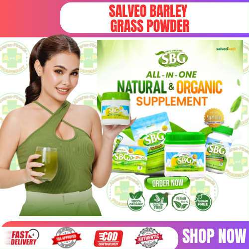 SBG BARLEY SALVEO BARLEY GRASS PURE ORGANIC BARLEY JUICE SUPERFOOD ...