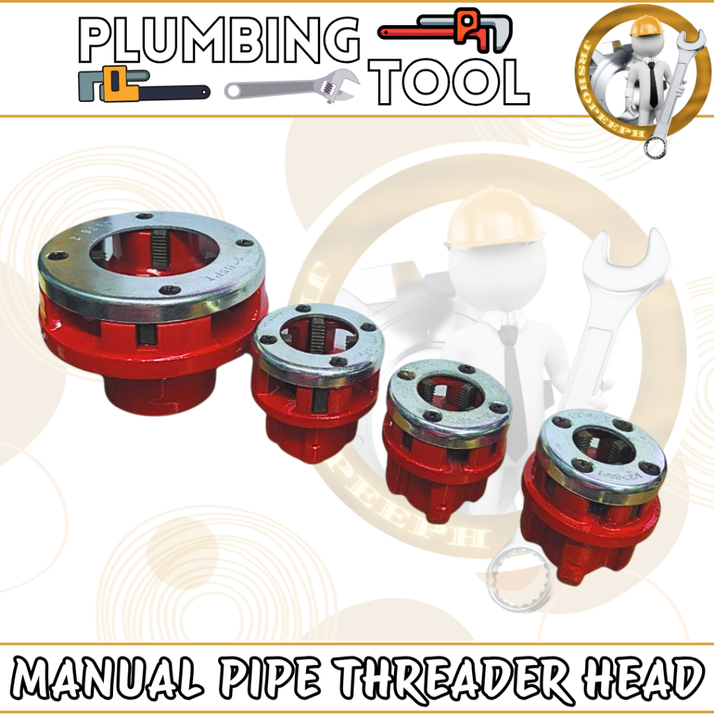 Manual Pipe Threader Head with Variation Ratchet Die Head High Quality Heavy Duty Tool | Shopee ...