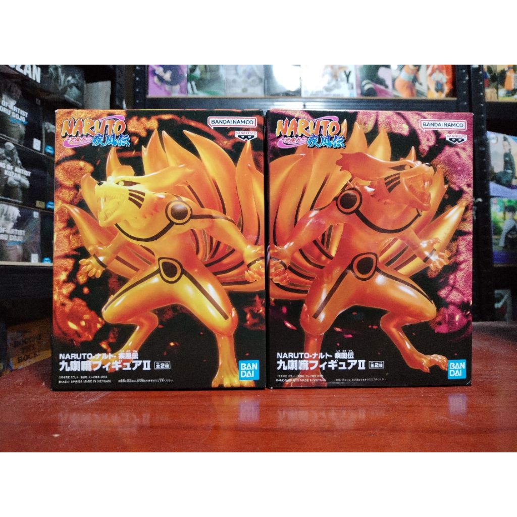 Naruto Shippuden - Kurama Figure II ver. A & B Set | Shopee Philippines