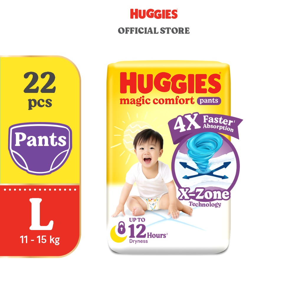 Huggies Magic Comfort Eco Large - 22 pcs | Shopee Philippines