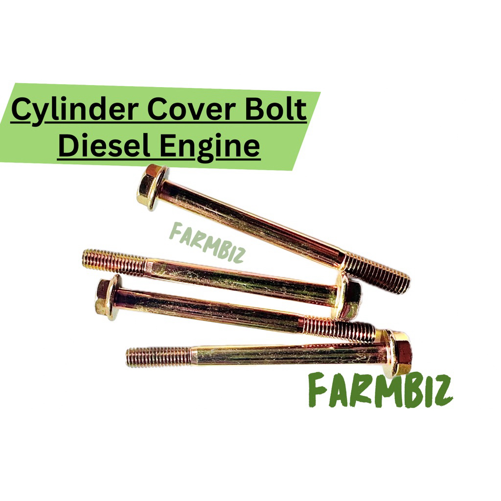 Cylinder Cover Bolt Diesel Engine 170f 186f (SOLD PER PIECE) | Shopee ...