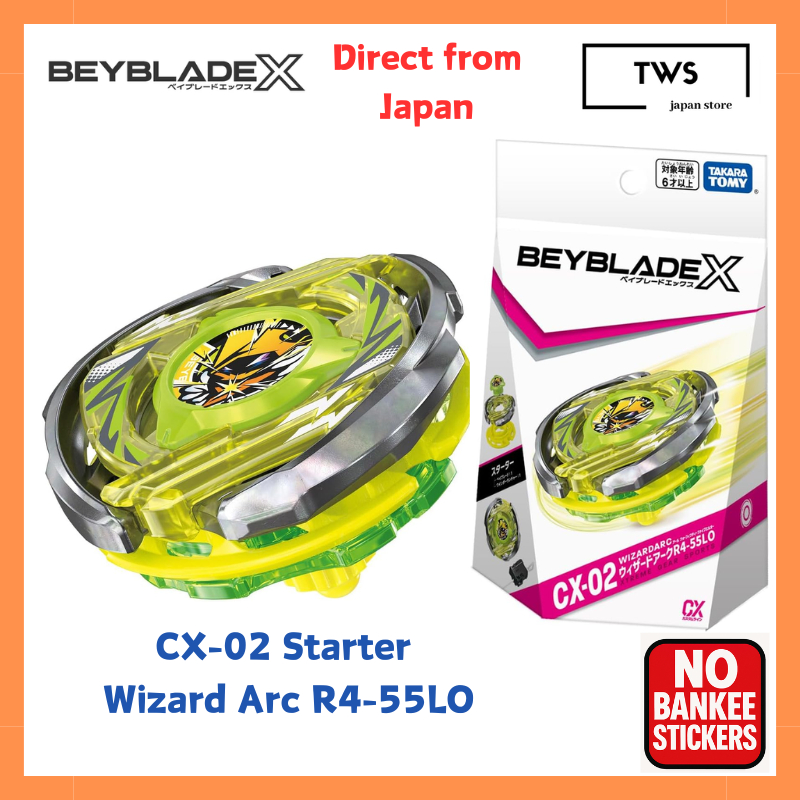 Beyblade X CX-02 Starter Wizard Arc R4-55LO | Shopee Philippines
