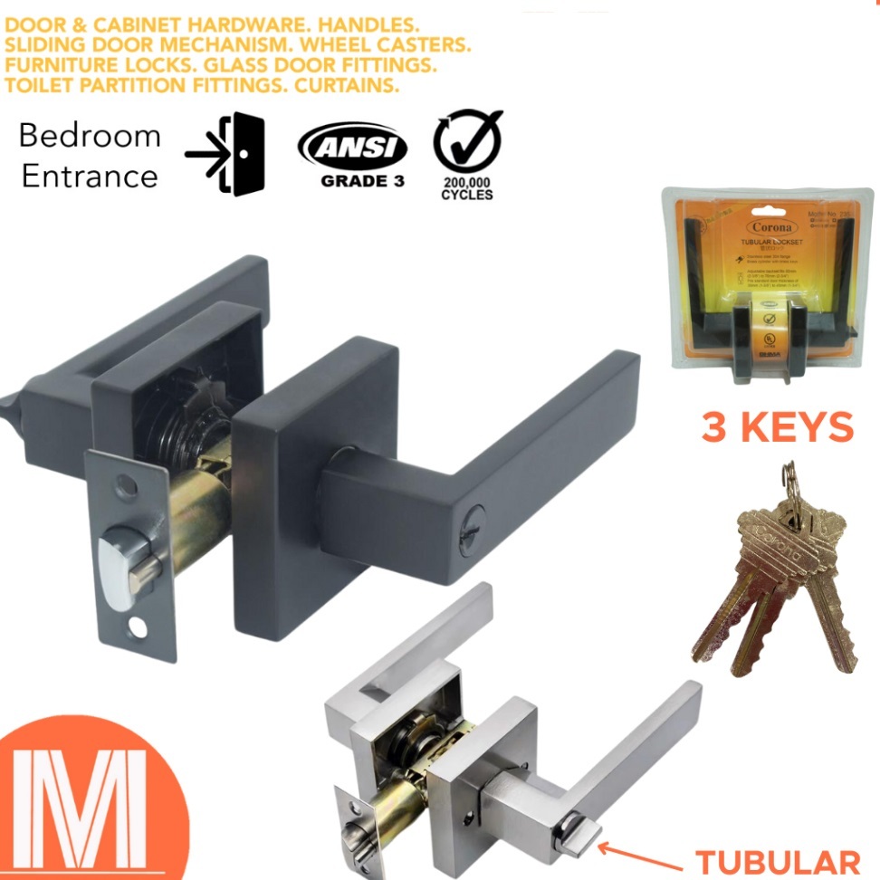 Corona Black Square Lever Lock | Shopee Philippines