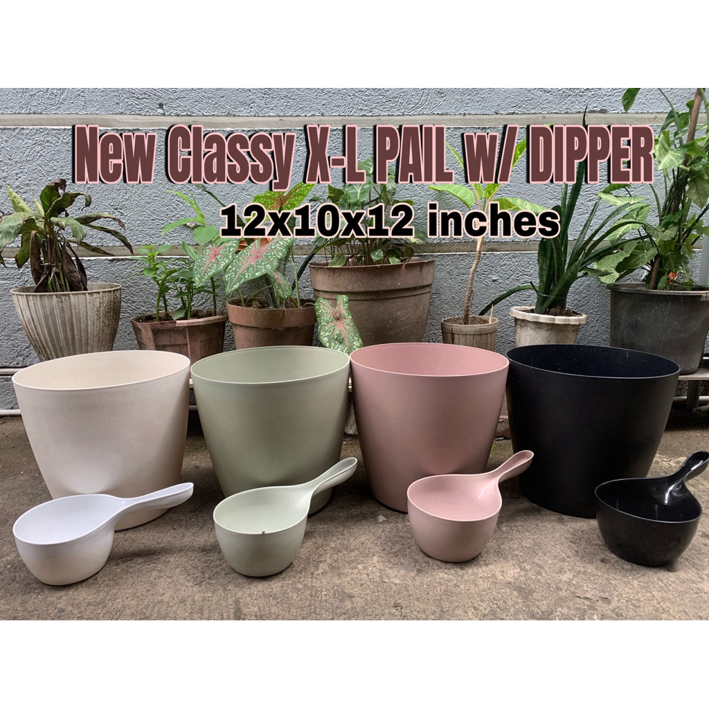New!!! Classy X-L PAIL W/FREE DIPPER | Shopee Philippines