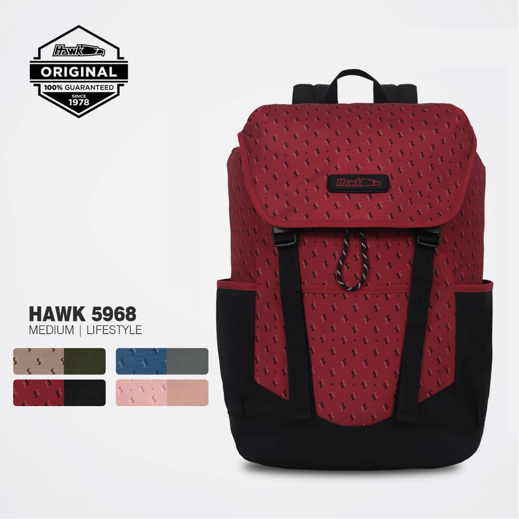 Hawk 5968 MEDIUM Lifestyle Backpack | Shopee Philippines
