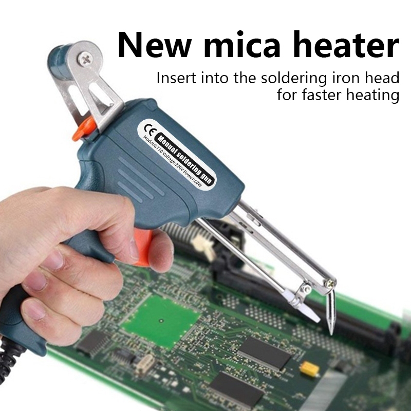 Auto Welding Automatic Feed Soldering Iron Gun, 220V 60W Electric ...