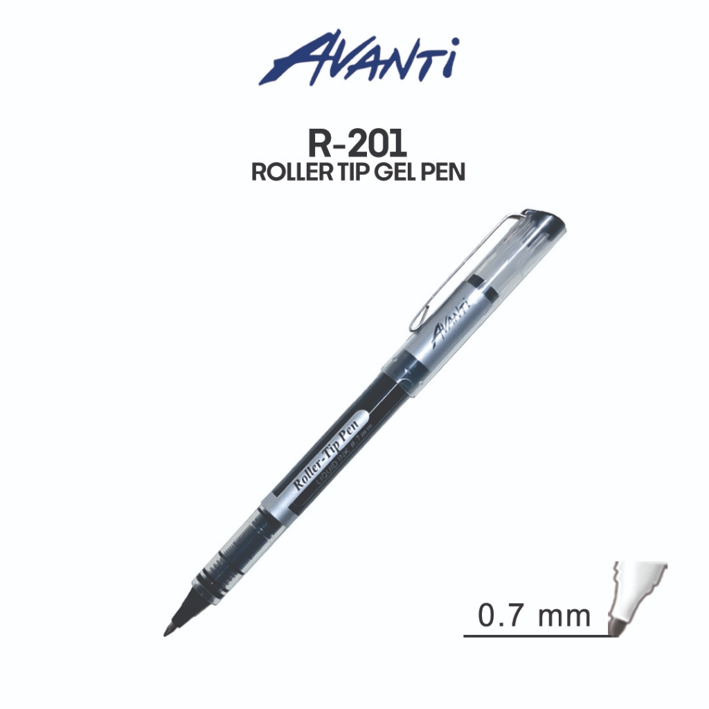 1 Pc Avanti R-201 Roller Tip Gel Pen 0.7mm | Shopee Philippines