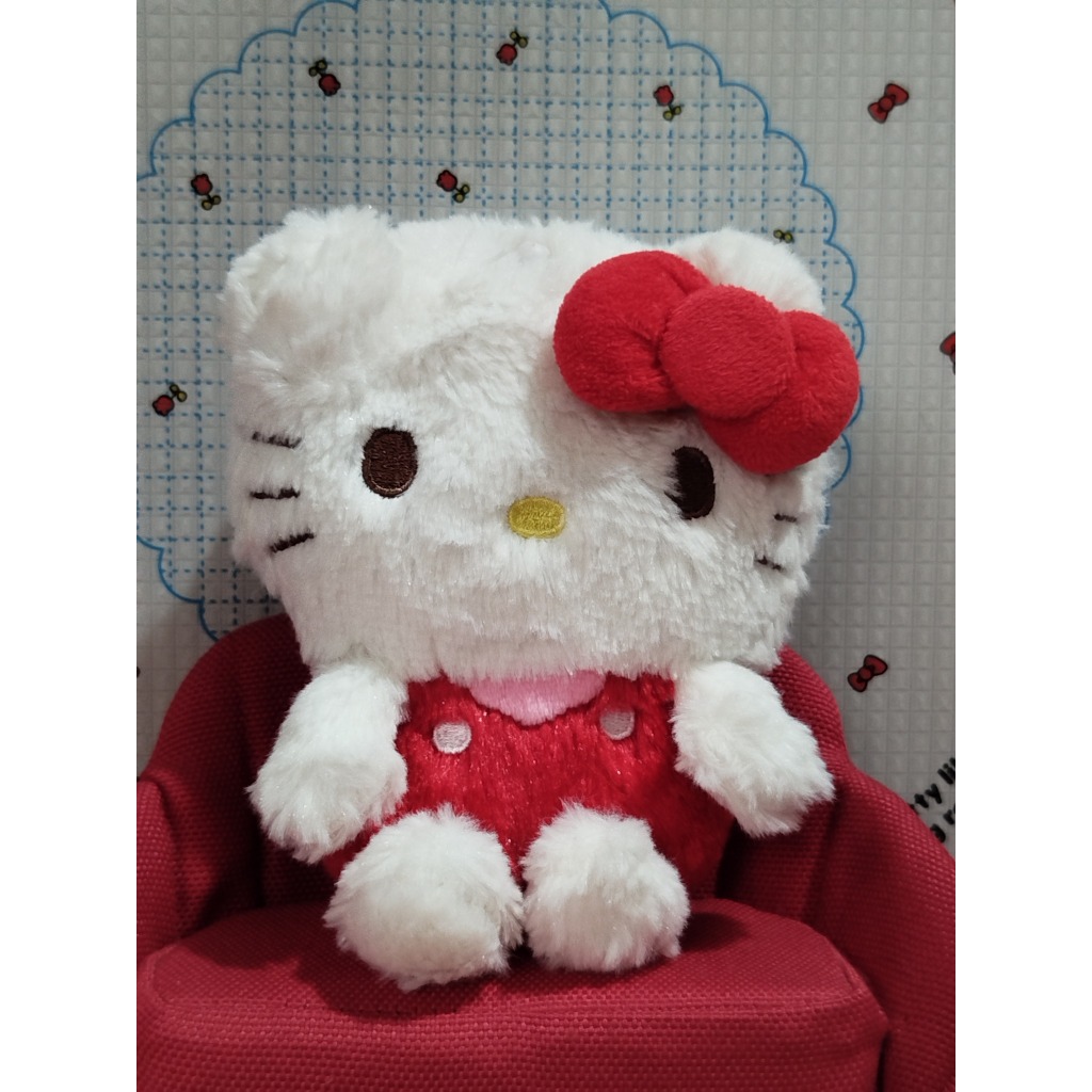 Nakajima Fluffy Hello Kitty Stuffed Toy Plush Pouch | Shopee Philippines