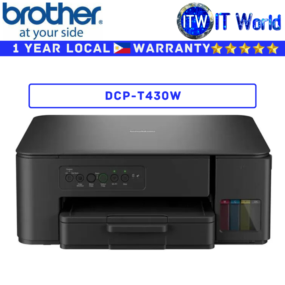 Brother Printer DCP-T430W Ink Tank Print Scan Copy Printing | itw ...