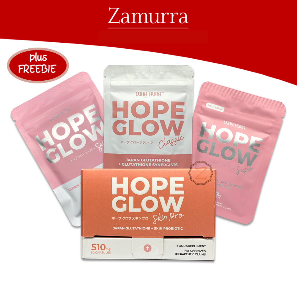 Luna Aura HOPE GLOW Advance Glutathione Capsules Classic, Super Biggie ...
