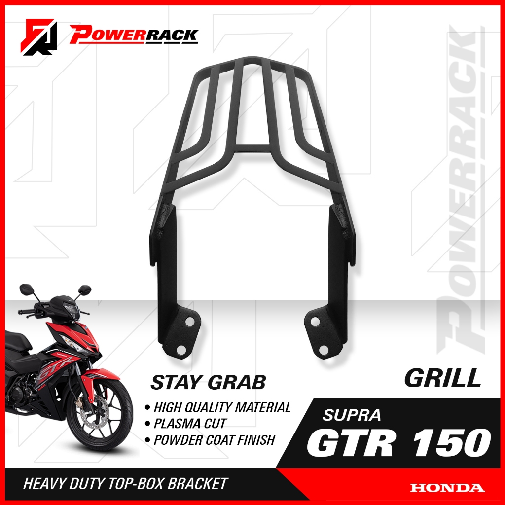Top Box Bracket for Honda Supra GTR 150 (Stay Grab)- Laser Cut - GTR150 ...