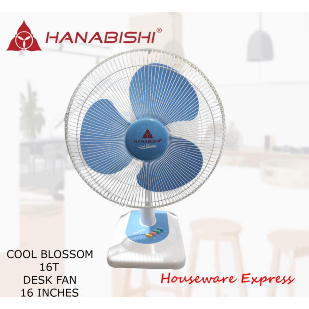 Hanabishi CB16T Desk Fan 16 inches Cool Blossom 16T (16inches ...