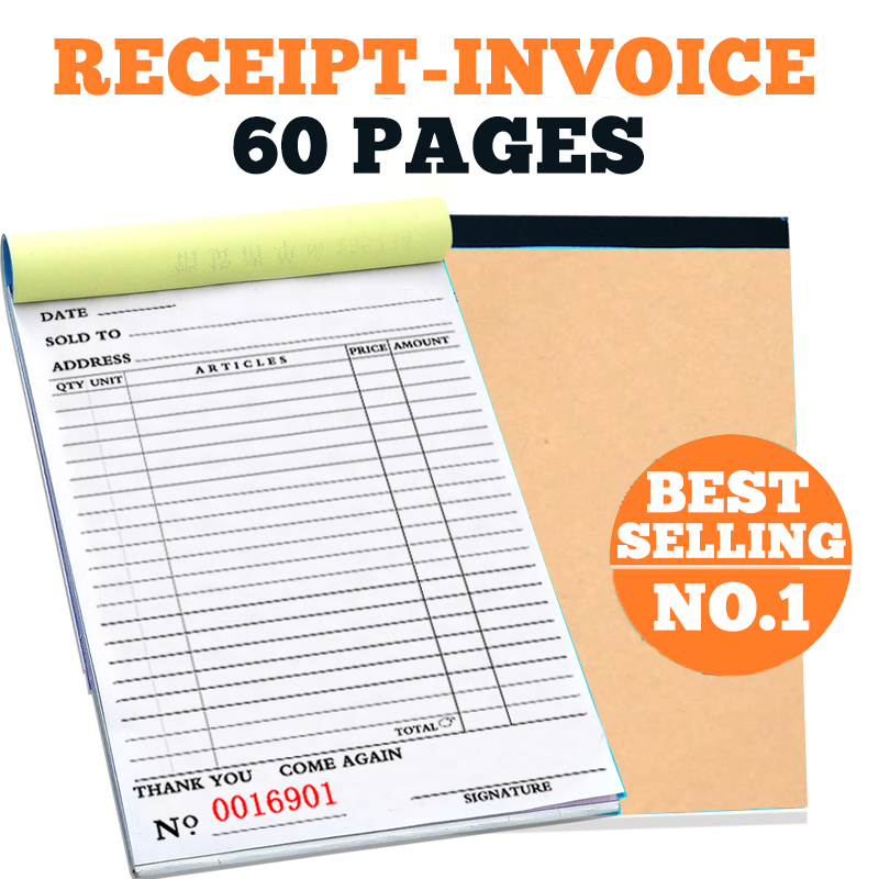 Receipt Carbonized Delivery With Carbon Copy Paper Receipt Book ...