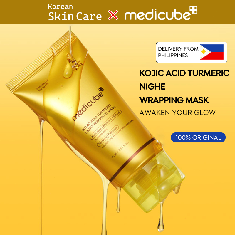 medicube-kojic-acid-turmeric-night-wrapping-mask-dark-spot-remover