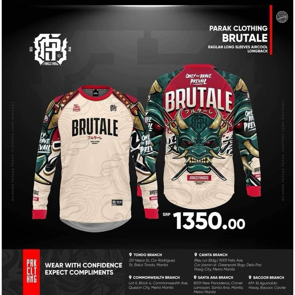 Parak Clothing • Brutale | Shopee Philippines