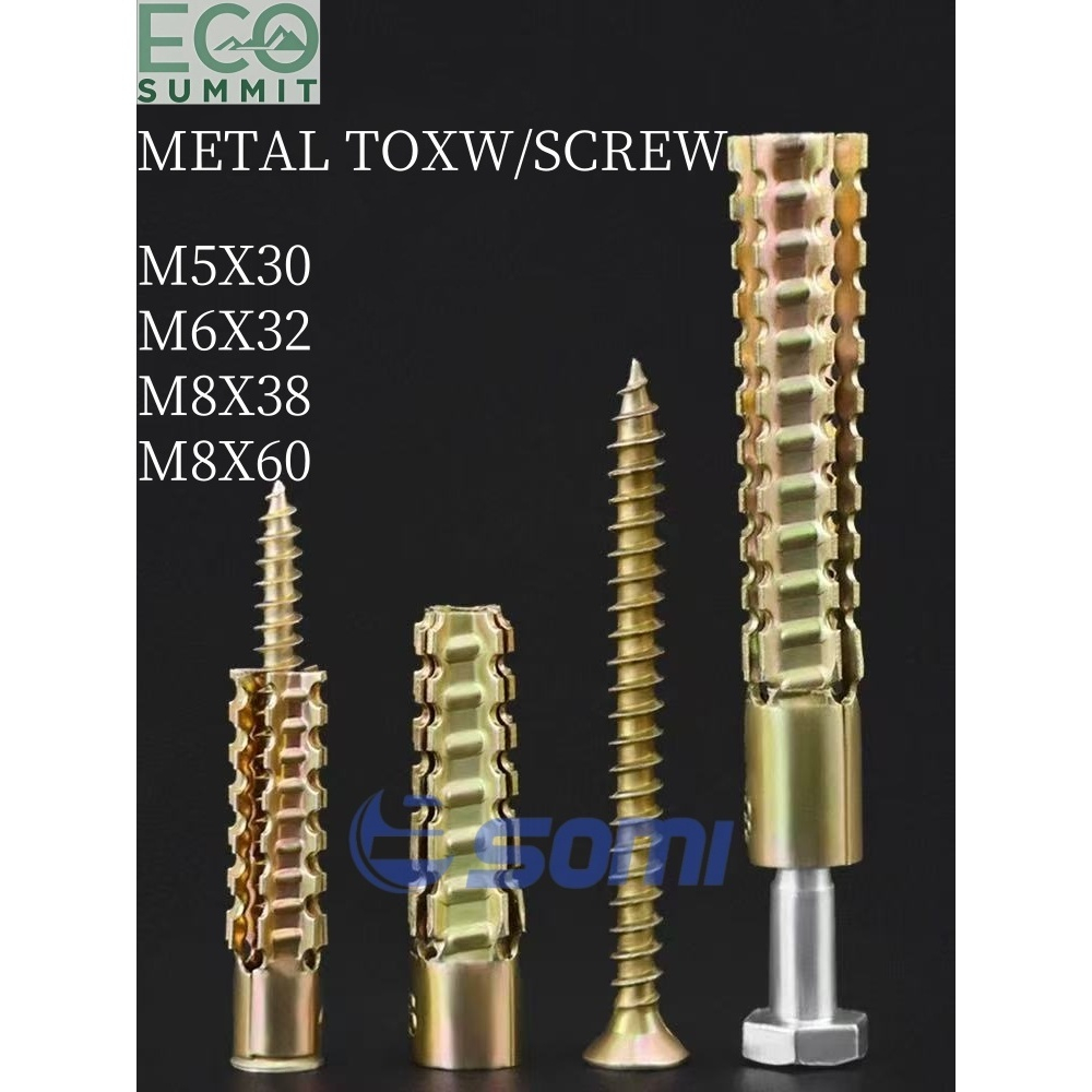 M5 To M8 Steel Expansion Tupe Pipe-Self Tapping Screw Metal Wall Anchr ...