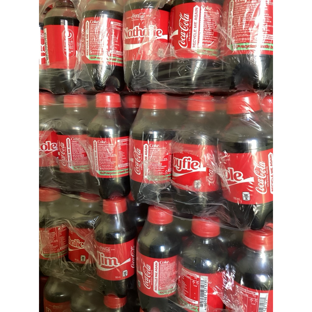 (1 CASE) Coca-Cola Swakto COKE Original Taste Soda Beverages 190 mL x 12 pieces | Shopee Philippines