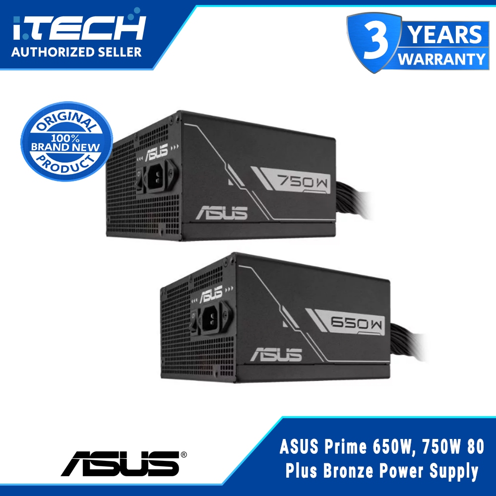 ASUS Prime 650W, 750W 80 Plus Bronze Power Supply | Shopee Philippines