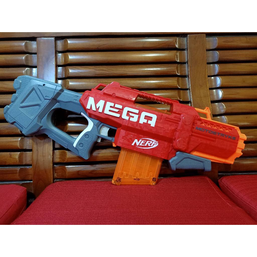 NERF Mega MotoStryke Mega-Stryfe Magazine-fed blaster GG Hyper Magnus Centurion Ultra Mallow ...