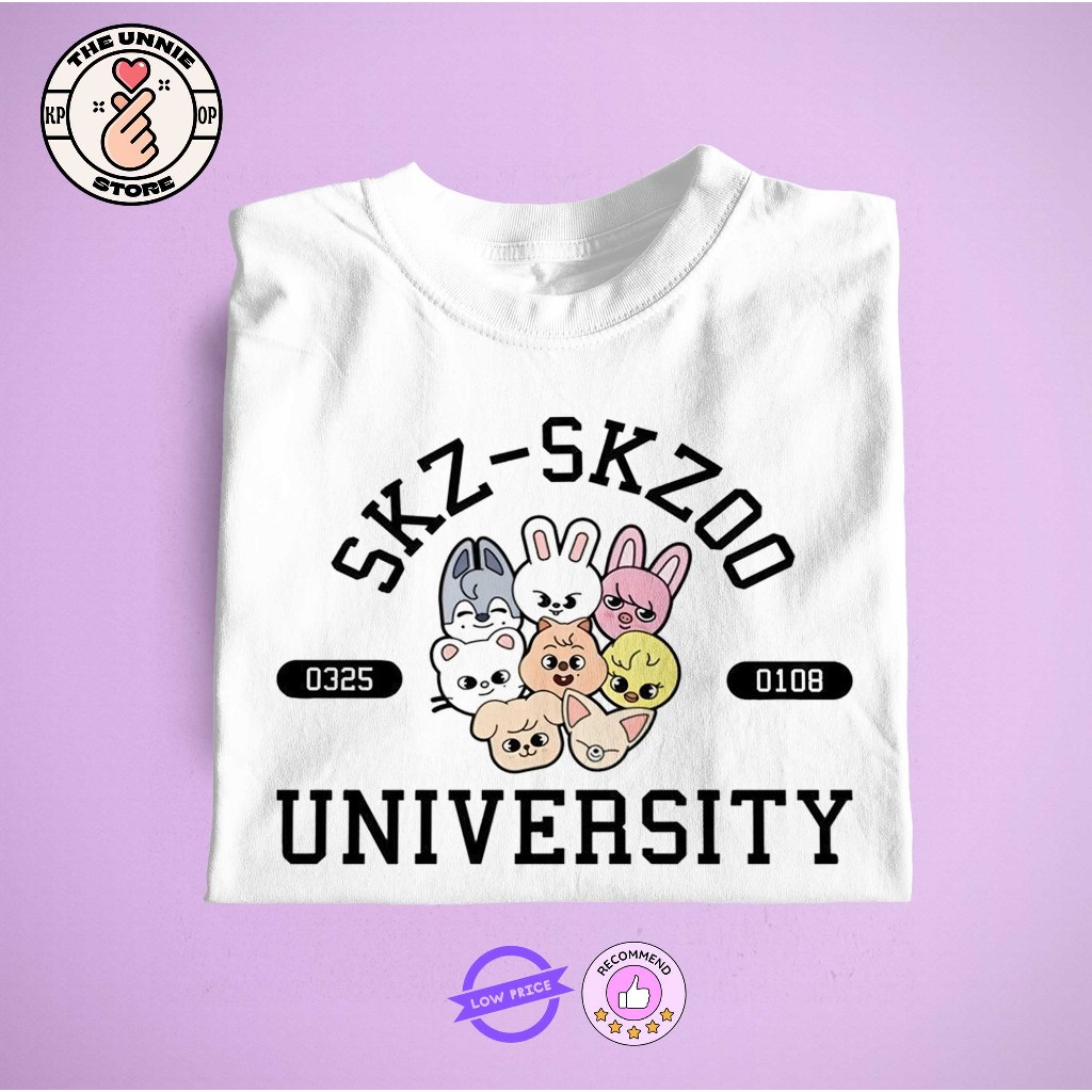 SKZ Stray Kids SKZOO University Shirt UNISEX | The Unnie Store CVT ...