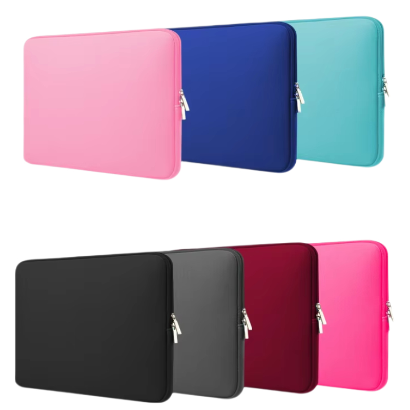 High Grade Laptop Bag 13 / 14 / 15.6 inch Zipper Soft cover | Shopee ...