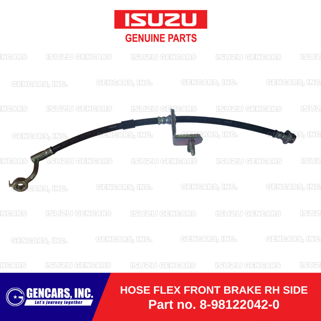 Isuzu Hose Flex Front Brake for Alterra 2005-2013/Dmax 3.0 2004-2012 ...
