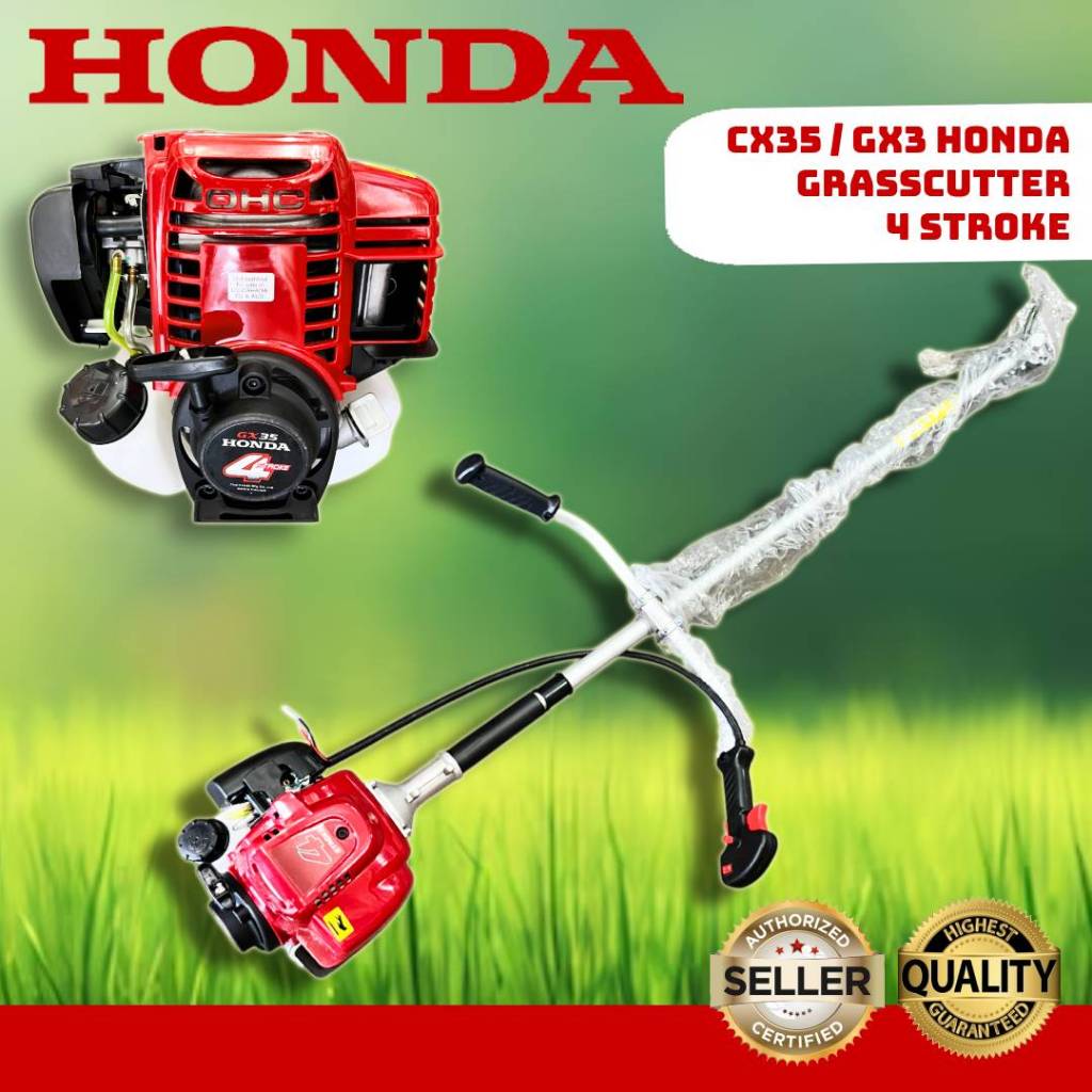 HONDA Japan Grasscutter 4 Stroke Lawn Mower Grass Trimmer Cutter ...