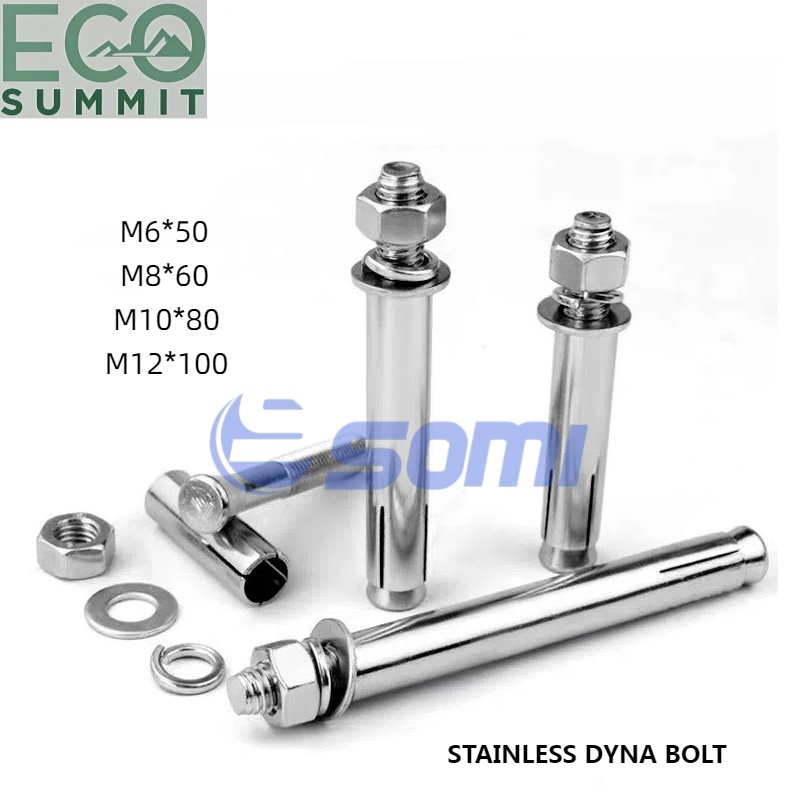 Stainless Dyna Bolt Stainless Expansion Bolt Dya Bolt Sleeve Anchor M6 ...