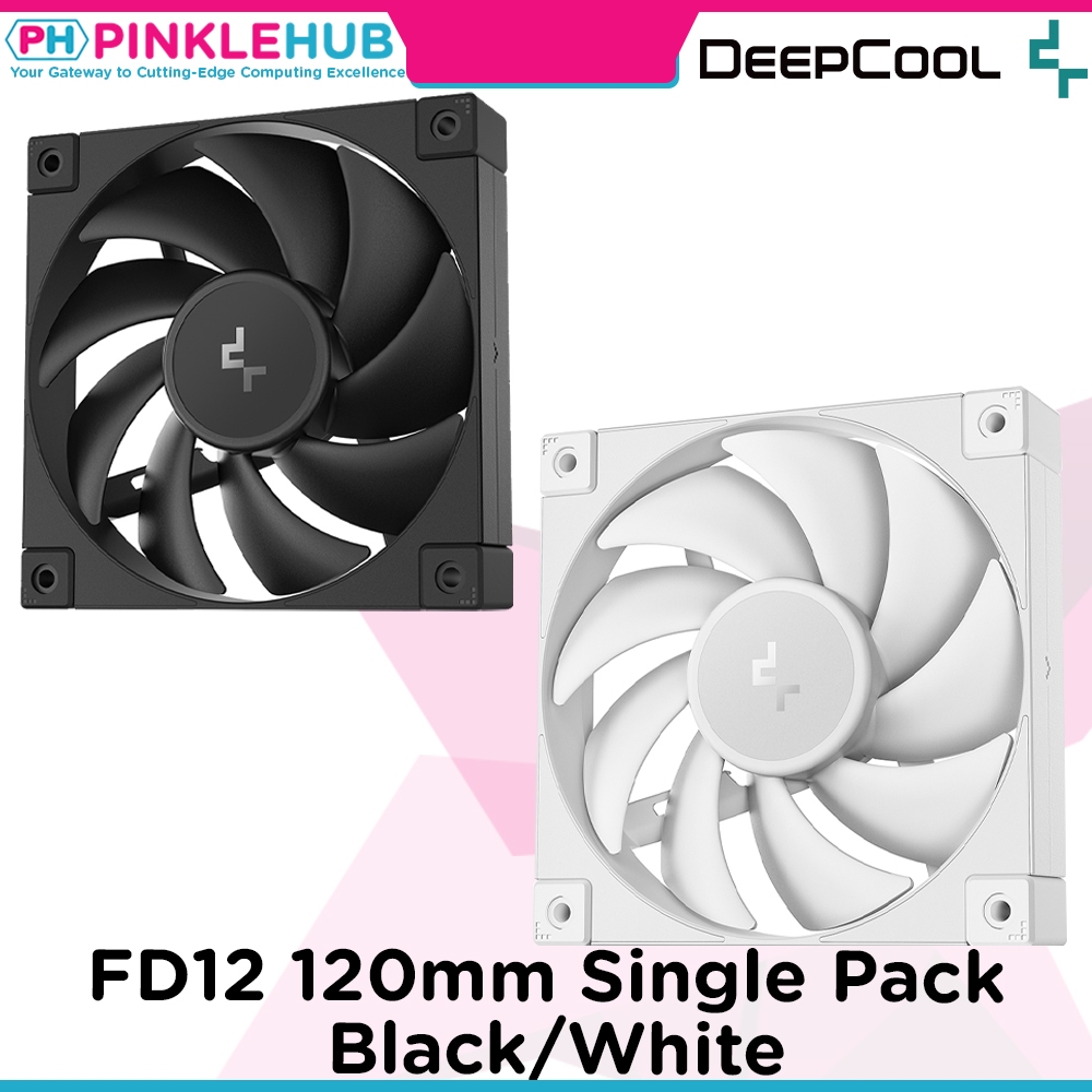 Deepcool FD12 120mm Single Pack Black/White | Shopee Philippines