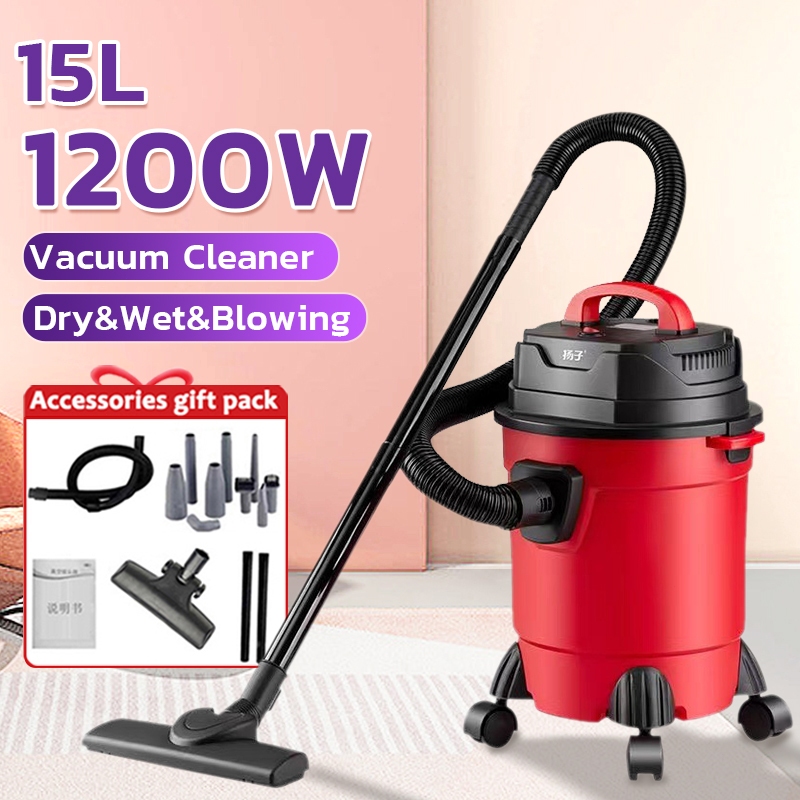 Dry and wet dual suction vacuum cleaner waterproof wired high-power ...