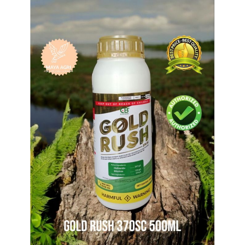 GOLD RUSH 370SC Insecticide 500ml | Shopee Philippines