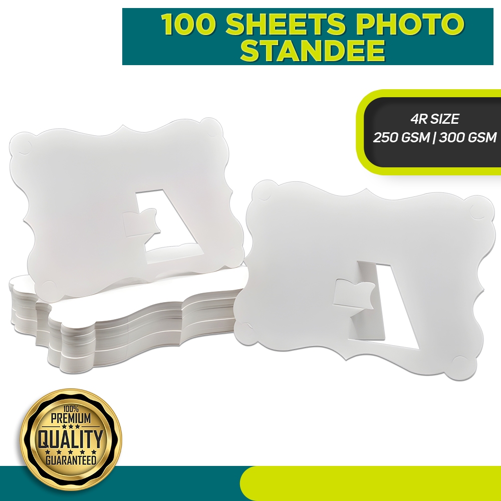 100Sheets Photo Standee 4r/5r (250gsm/350gsm) | Shopee Philippines