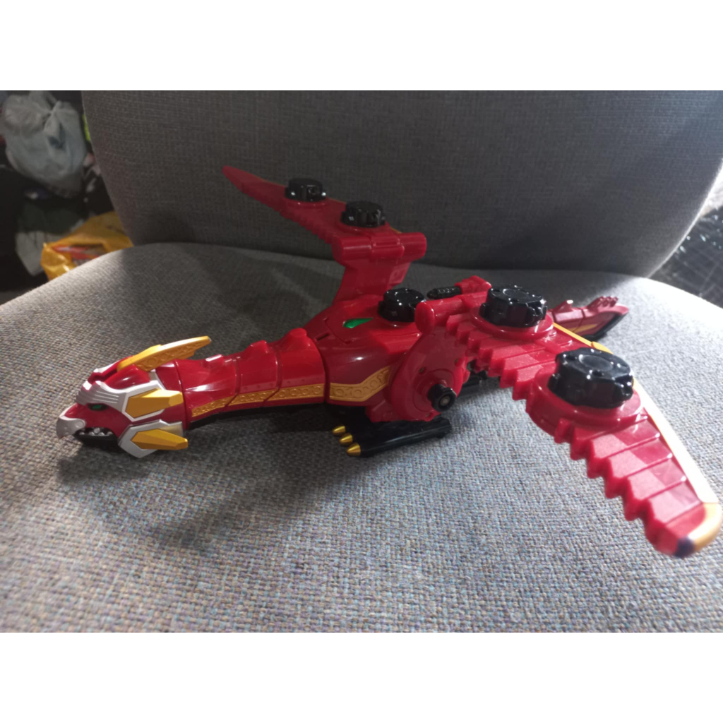 Power Rangers MegaForce Goseiger DX Gosei Great Megazord DRAGON Header ...