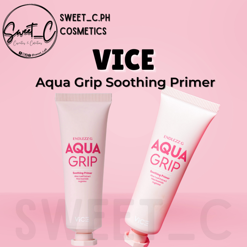 Vice Cosmetics Aqua Grip Soothing Primer | Shopee Philippines