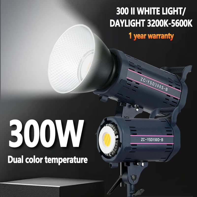 300W Bi Color/Daylight LED Video Lamp Light Professional Studio Flash ...