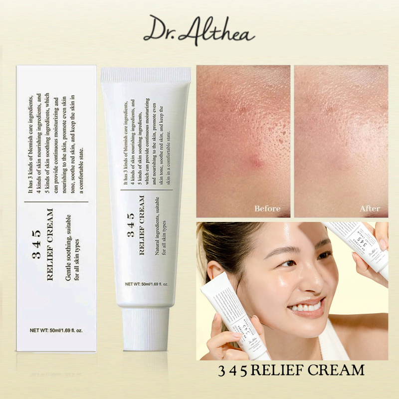 Dr. Althea 345 Relief Cream Niacinamide Cream Acne And Pimple Remover ...