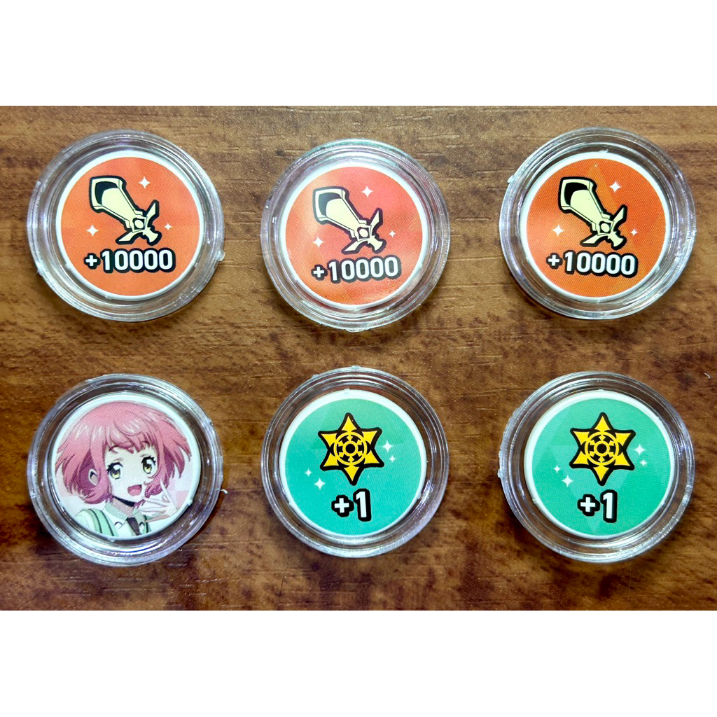 Cardfight Vanguard OFFICIAL Fighters Token/Marker Set (Bushiroad Power ...