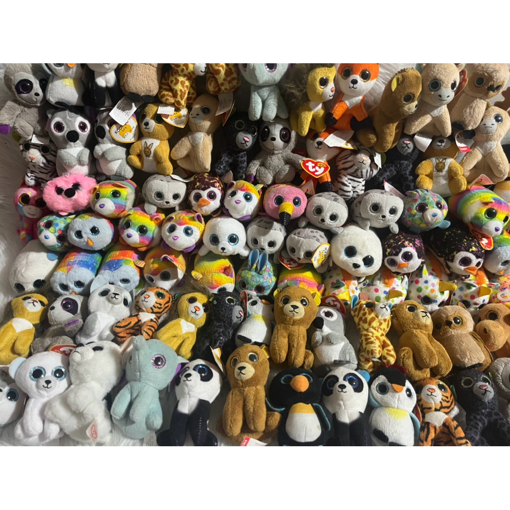 8-10cm (1pc PER ORDER) Authentic TY Animals Mini Small Japan Plush ...
