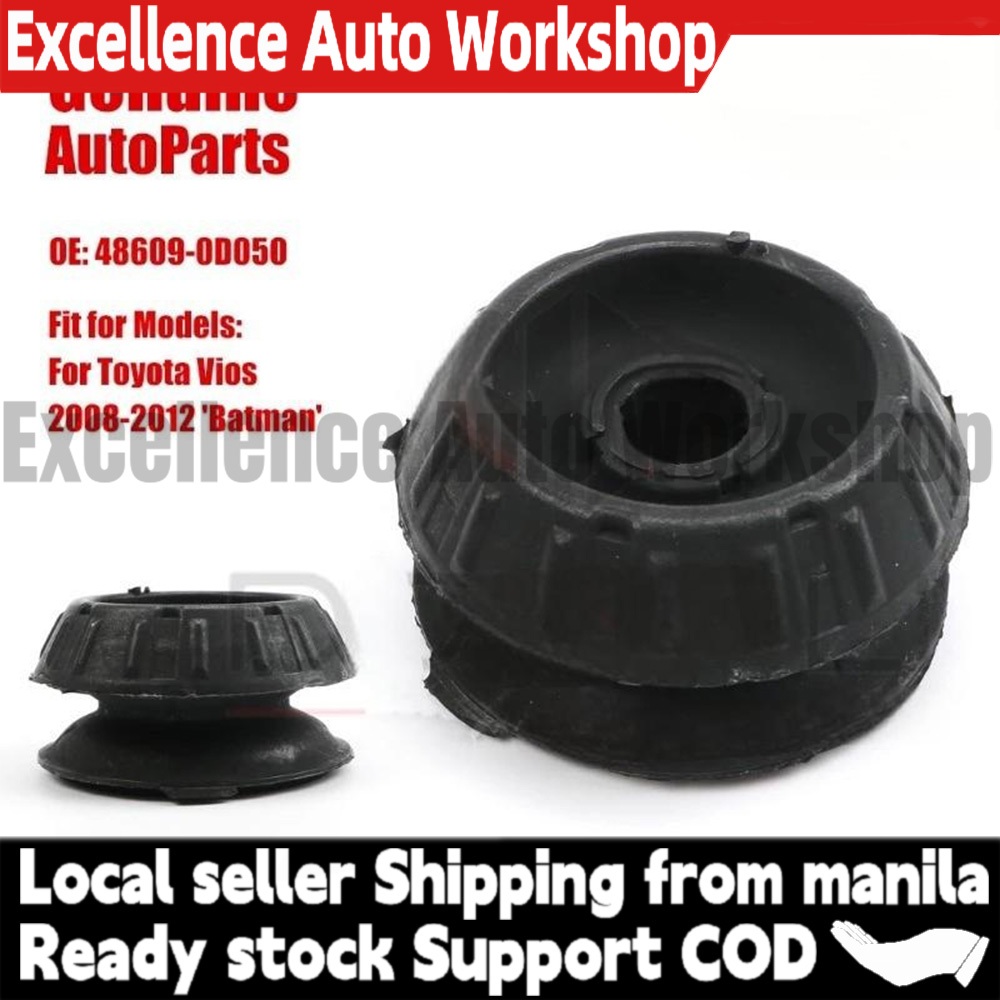 Toyota Vios 2008-2012 'Batman' Front Shock Mounting Rubber 48609-0D050 ...