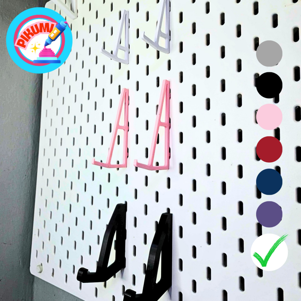 [3D Printed] Skadis Pegboard Keyboard Mount/Hook | Shopee Philippines