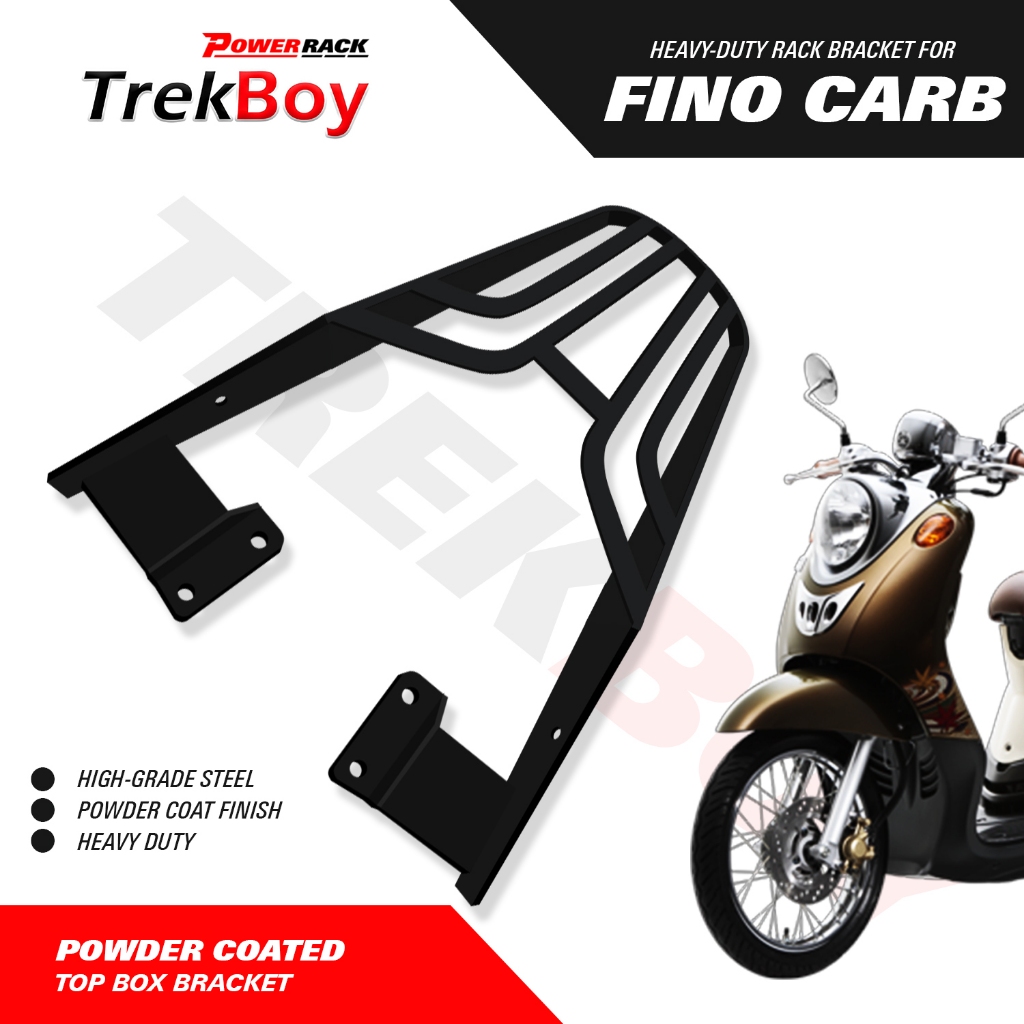 FINO CARB Monorack Topbox Bracket for Motorcycle – Original Monorack ...